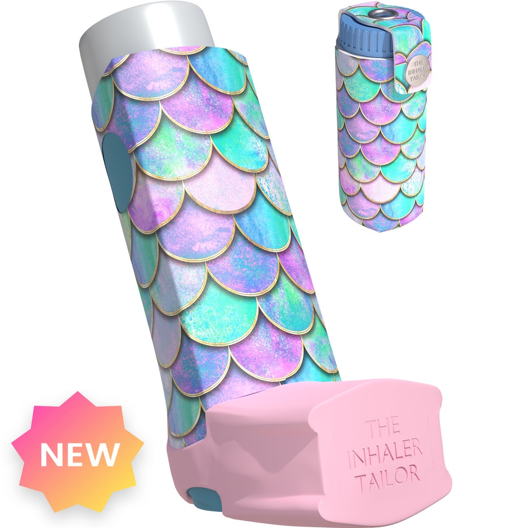 Mermaid Handmade Inhaler Case Cover for Asthma & COPD Ventolin ...