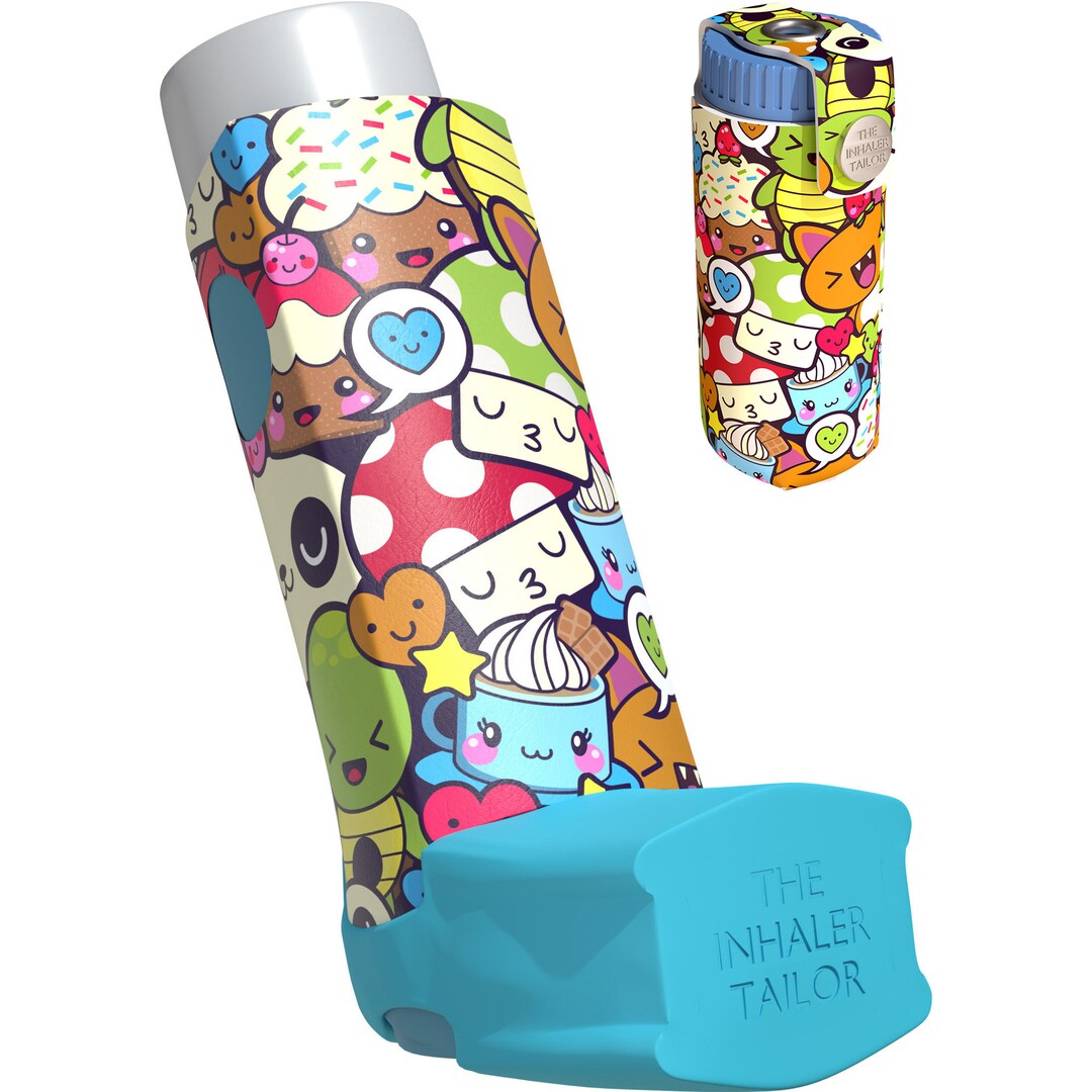 Happy Creatures - Handmade Inhaler Case - Cover for Asthma & COPD ...