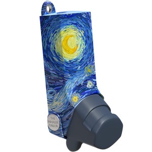 Van Cough - Handmade Inhaler Case - Cover for Asthma & COPD Ventolin ...