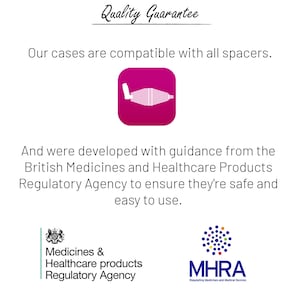 Van Cough - Handmade Inhaler Case - Cover for Asthma & COPD Ventolin ...