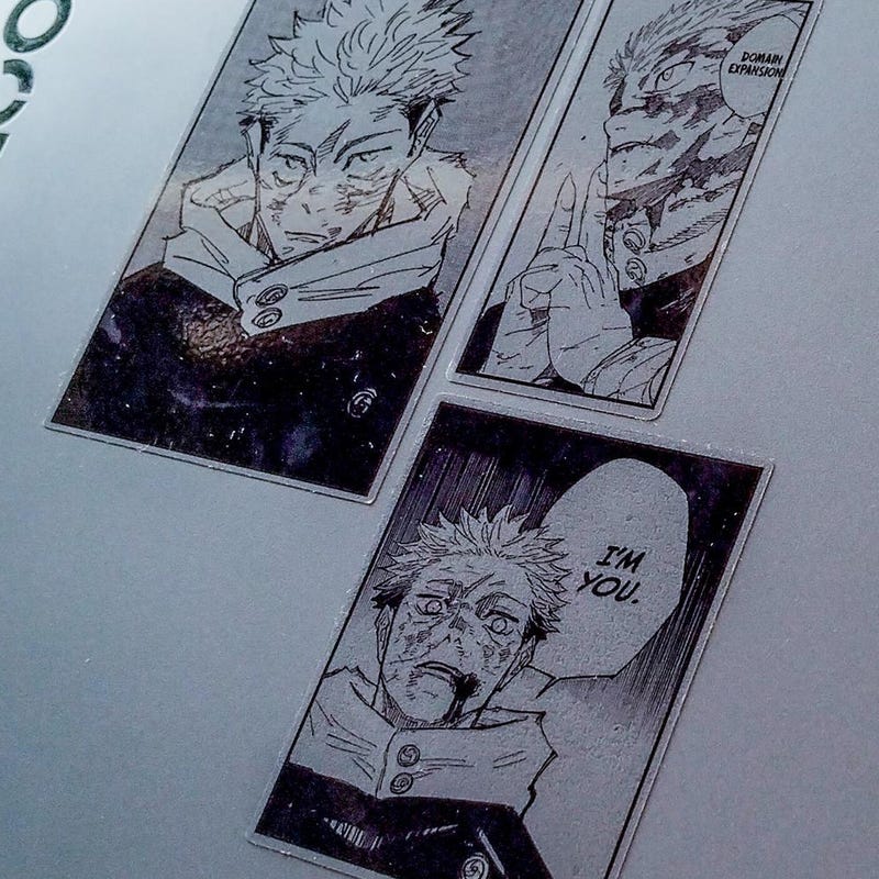 Jjk Manga Panel Yuji - Etsy