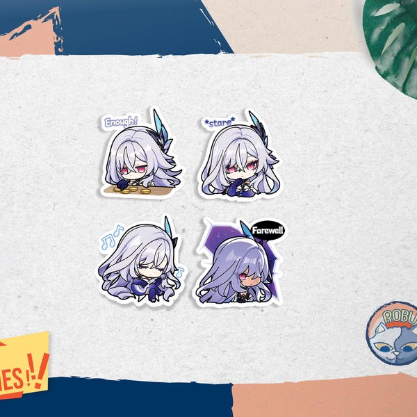 Genshin Stickers - Etsy
