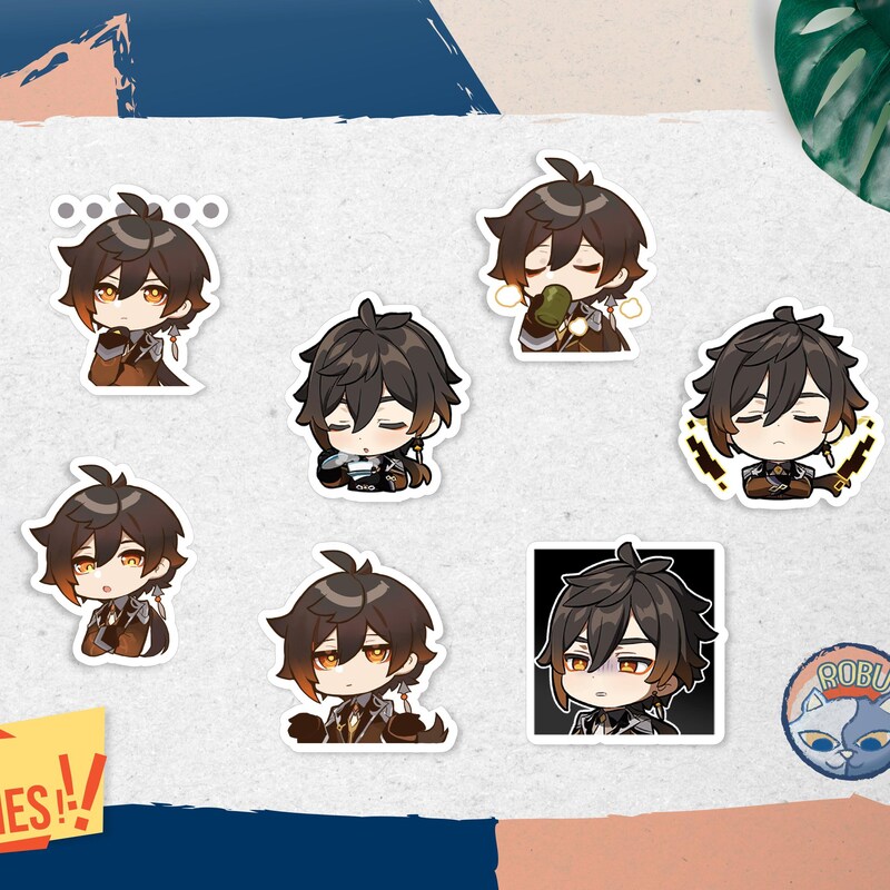 Zhongli Sticker - Etsy