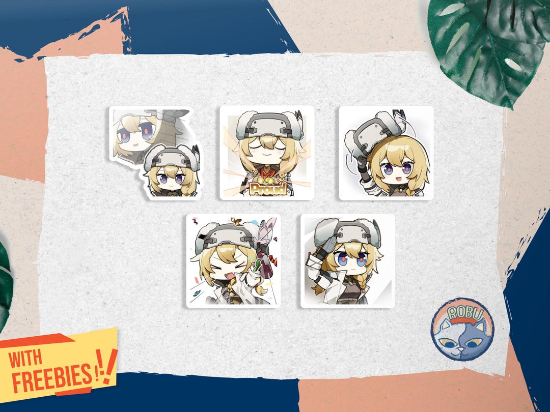 Mosin Nagant Stickers - Girls' Frontline 2: Exilium Stickers | Vinyl ...