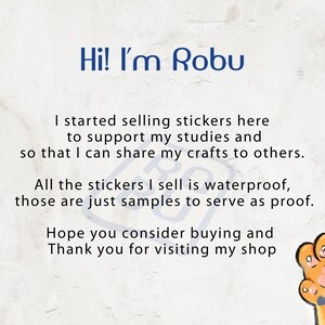 Genshin Impact Stickers Paimon - Vinyl Glossy Waterproof Stickers ...