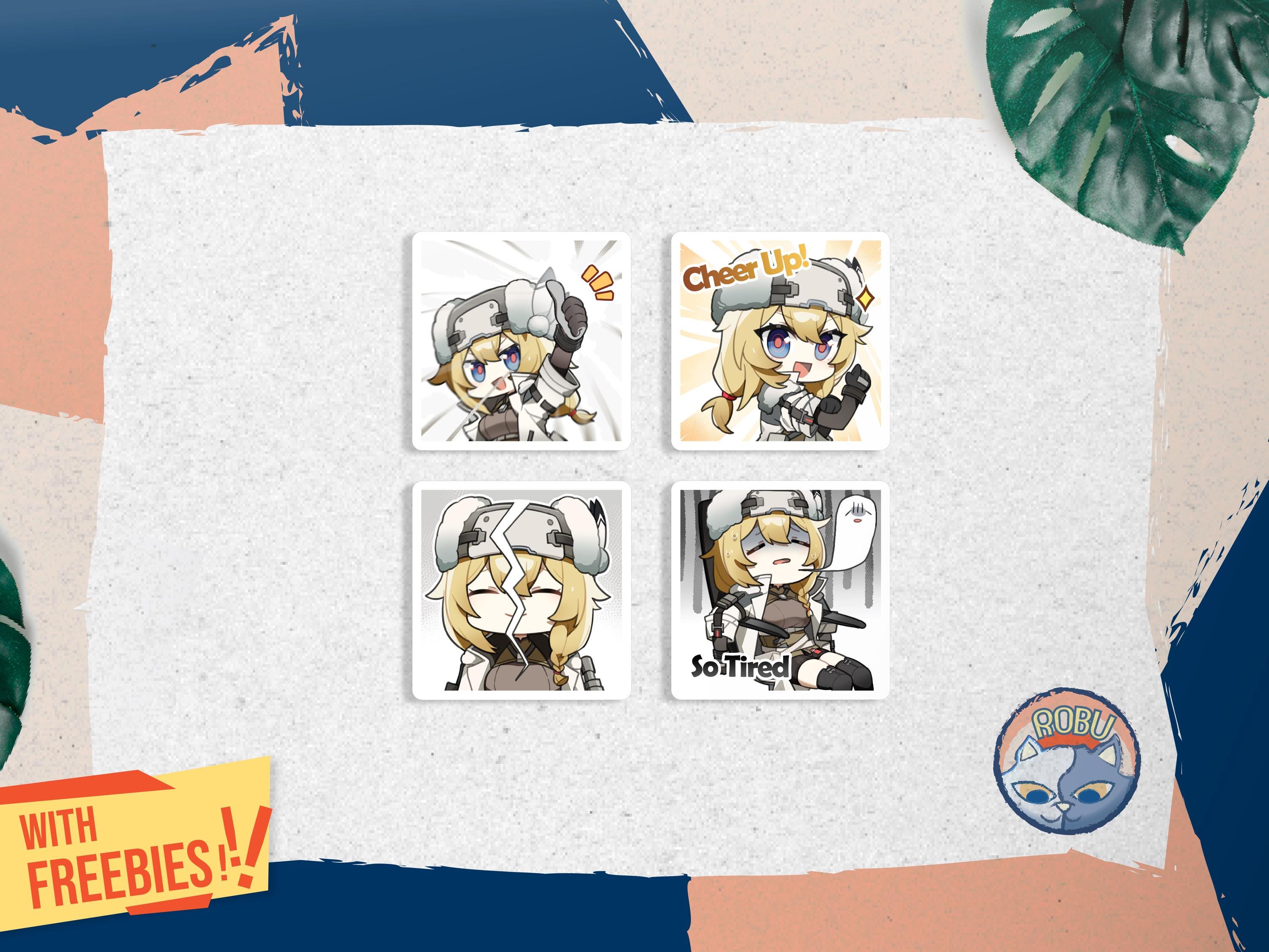 Mosin Nagant Stickers - Girls' Frontline 2: Exilium Stickers | Vinyl ...
