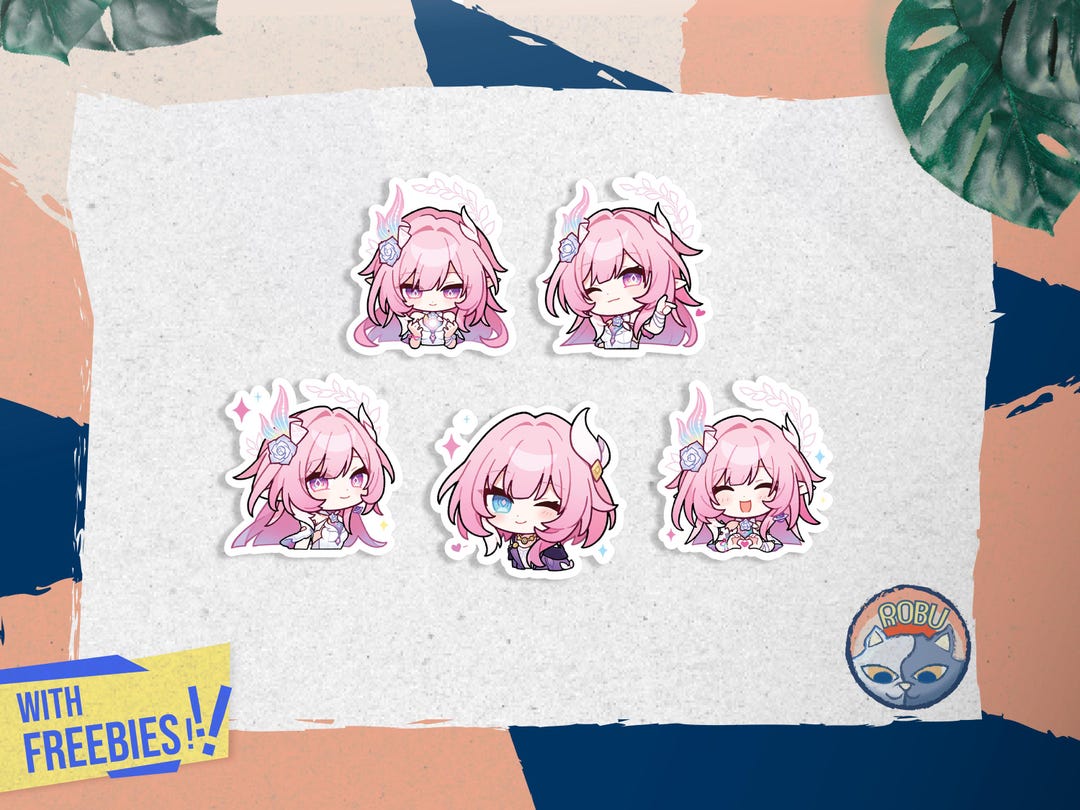 Cyrene Honkai: Star Rail Stickers - Vinyl Glossy Waterproof Stickers ...