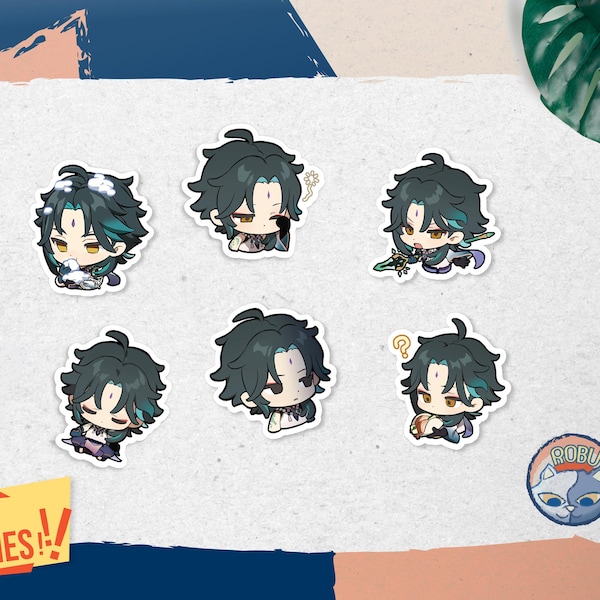 Xiao Genshin Sticker - Etsy