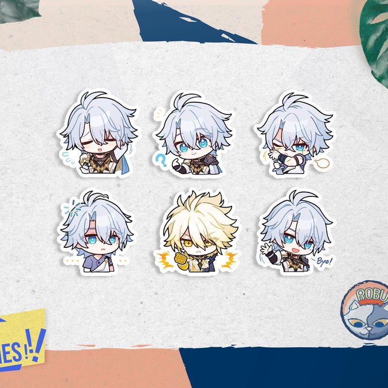 Phainon Mydei Sticker - Etsy UK