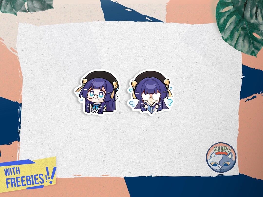 Pela Honkai: Star Rail Stickers- Vinyl Glossy Waterproof Stickers ...
