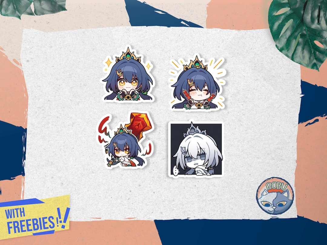 Honkai: Star Rail Stickers Yunli - Vinyl Glossy Waterproof Stickers ...