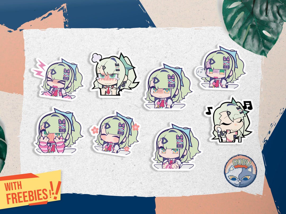 ZZZ Stickers: Angels of Delusion ( Sunna, Aria, & Nangong Yu ) Zenless ...