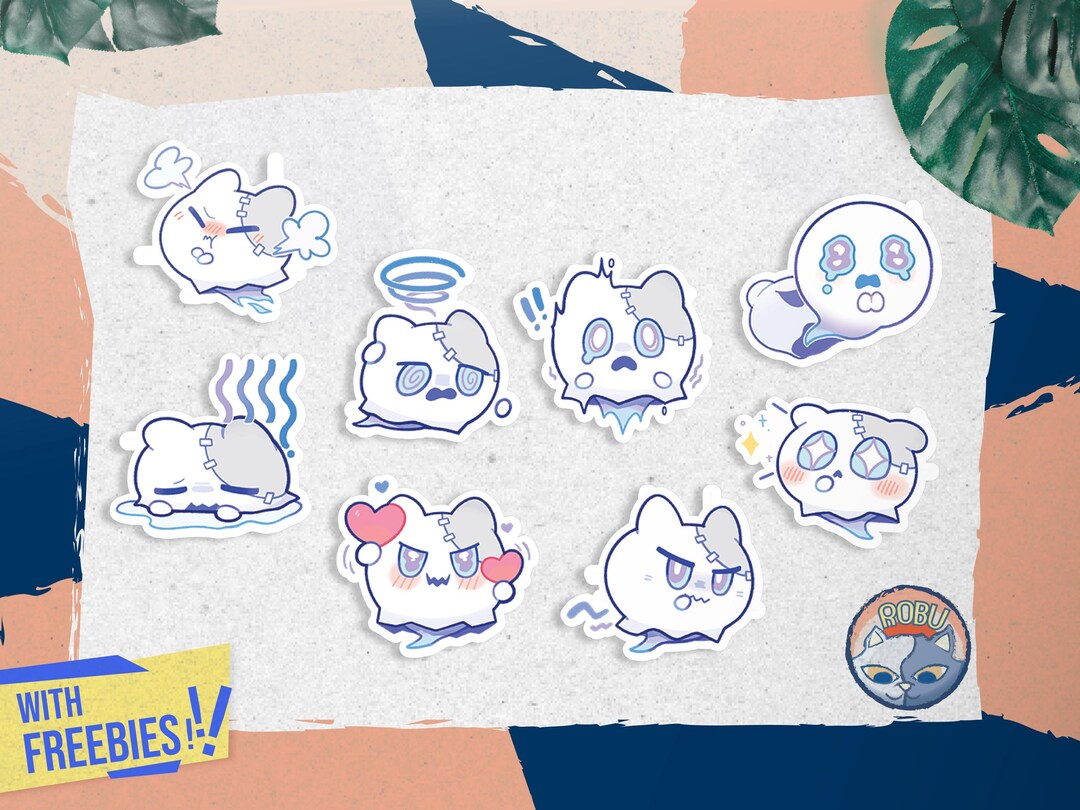 Wubbaboo Honkai Star Rail Stickers - Vinyl Glossy Waterproof Stickers ...