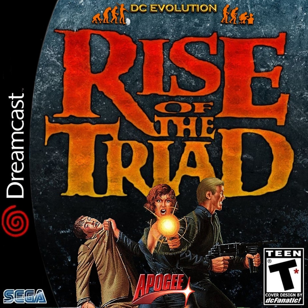 Rise of the Triad Beats of Rage Bor First Person Shooter for Dreamcast ...