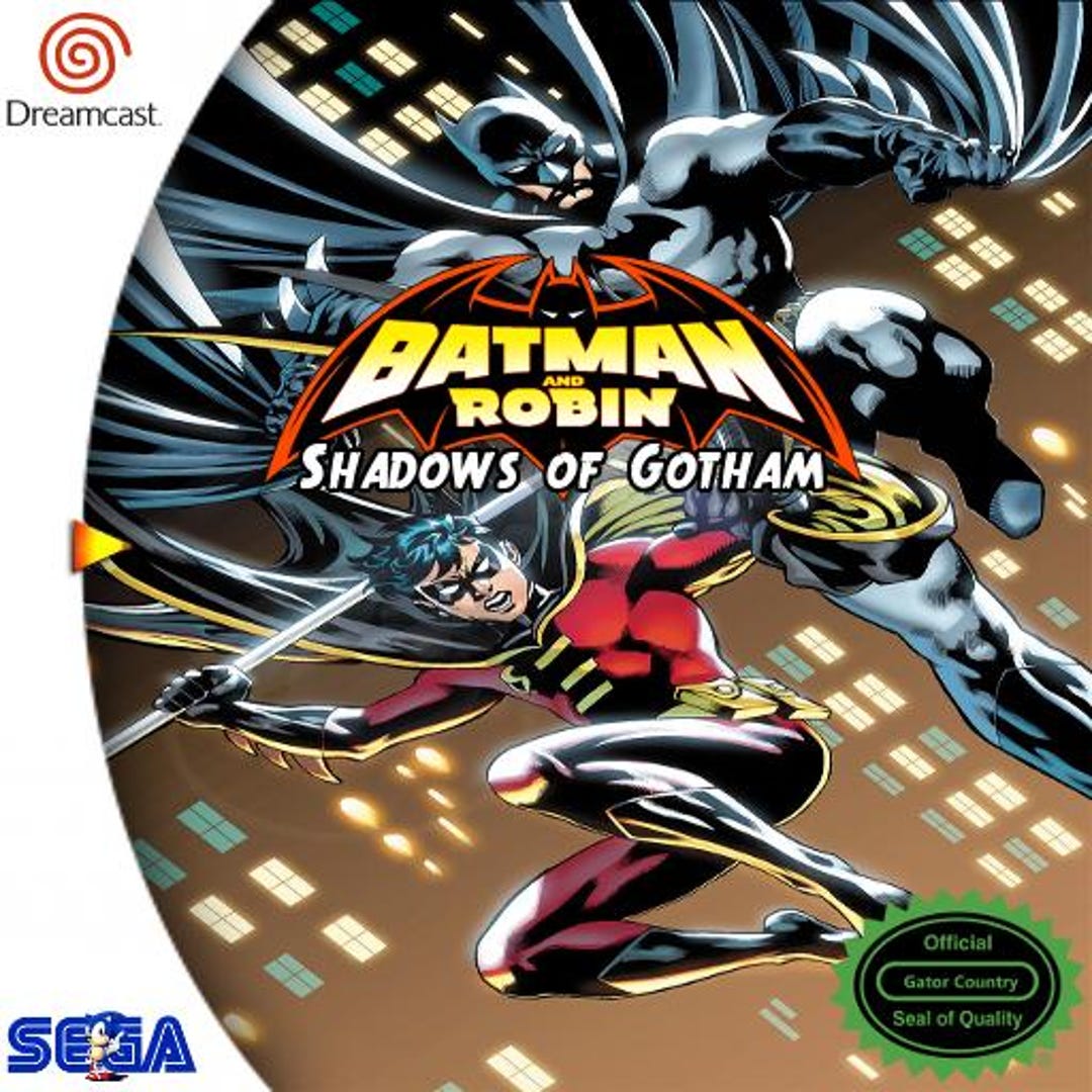 Batman and Robin: Shadows of Gotham for Dreamcast - Etsy