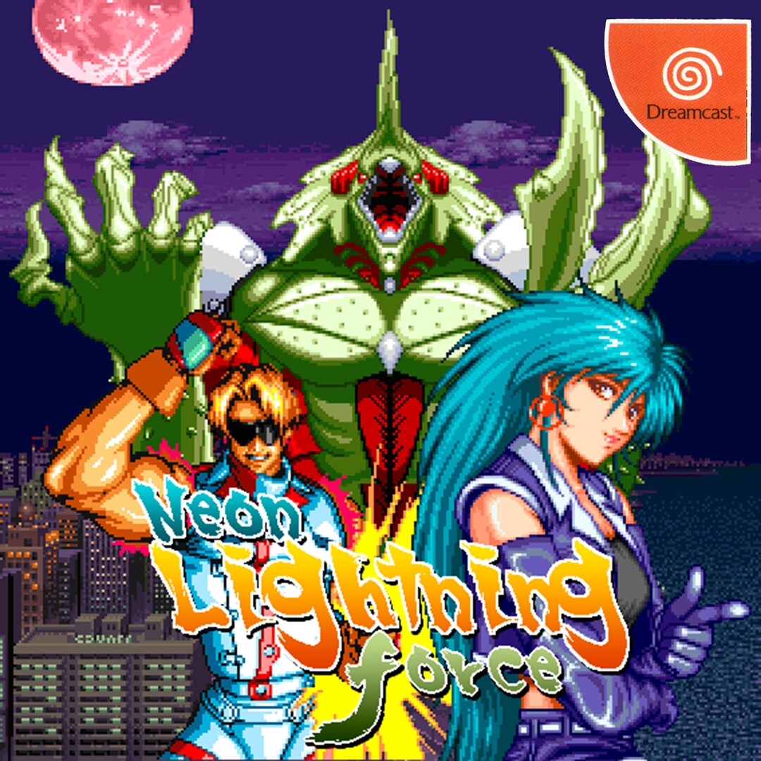 Neon Lightning Force Dreamcast - Etsy