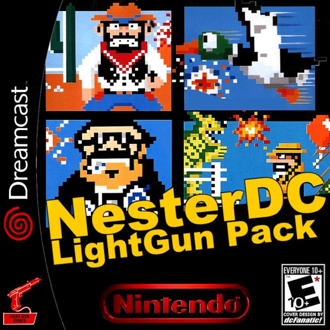 NES Light Gun / MOUSE Collection for Dreamcast Lightgun Game Consoles ...