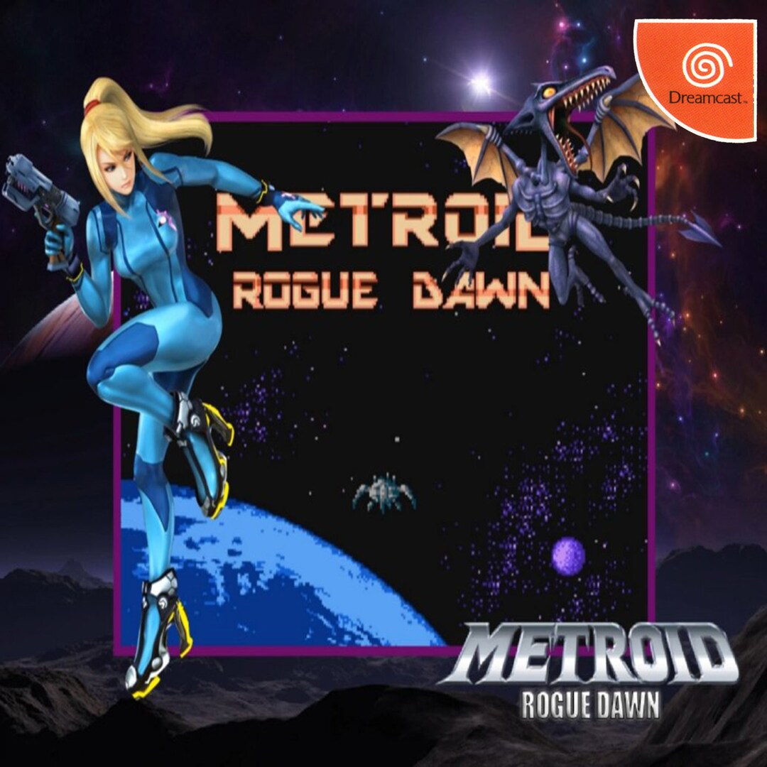 Metroid Rogue Dawn Dreamcast Fanmade, Homebrew - Etsy