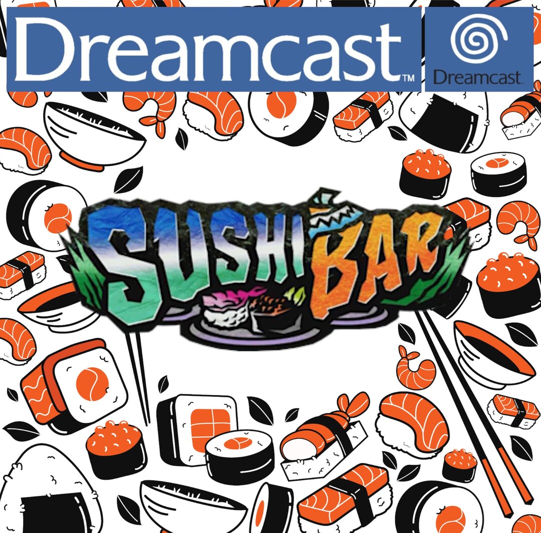 Sushi Bar Dreamcast Atomiswave Fanmade, Homebrew NEWEST VERSION - Etsy