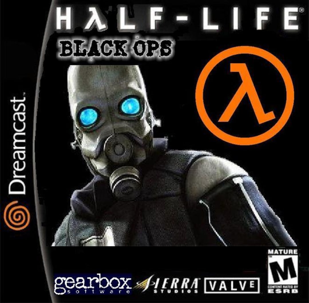 Half Life Black Ops Game for Dreamcast - Etsy