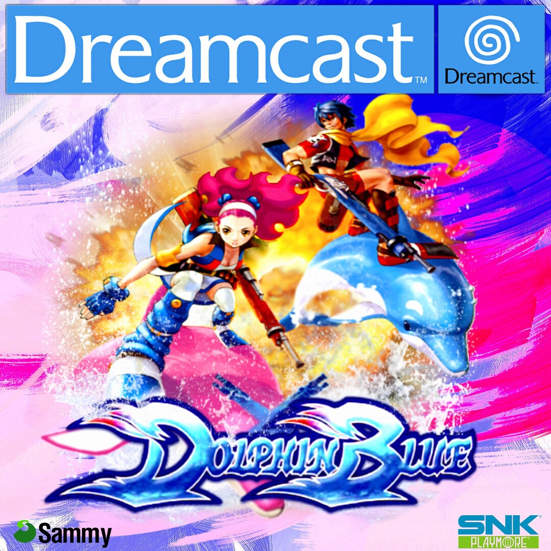 Dolphin Blue Atomiswave Fanmade, Homebrew - Etsy