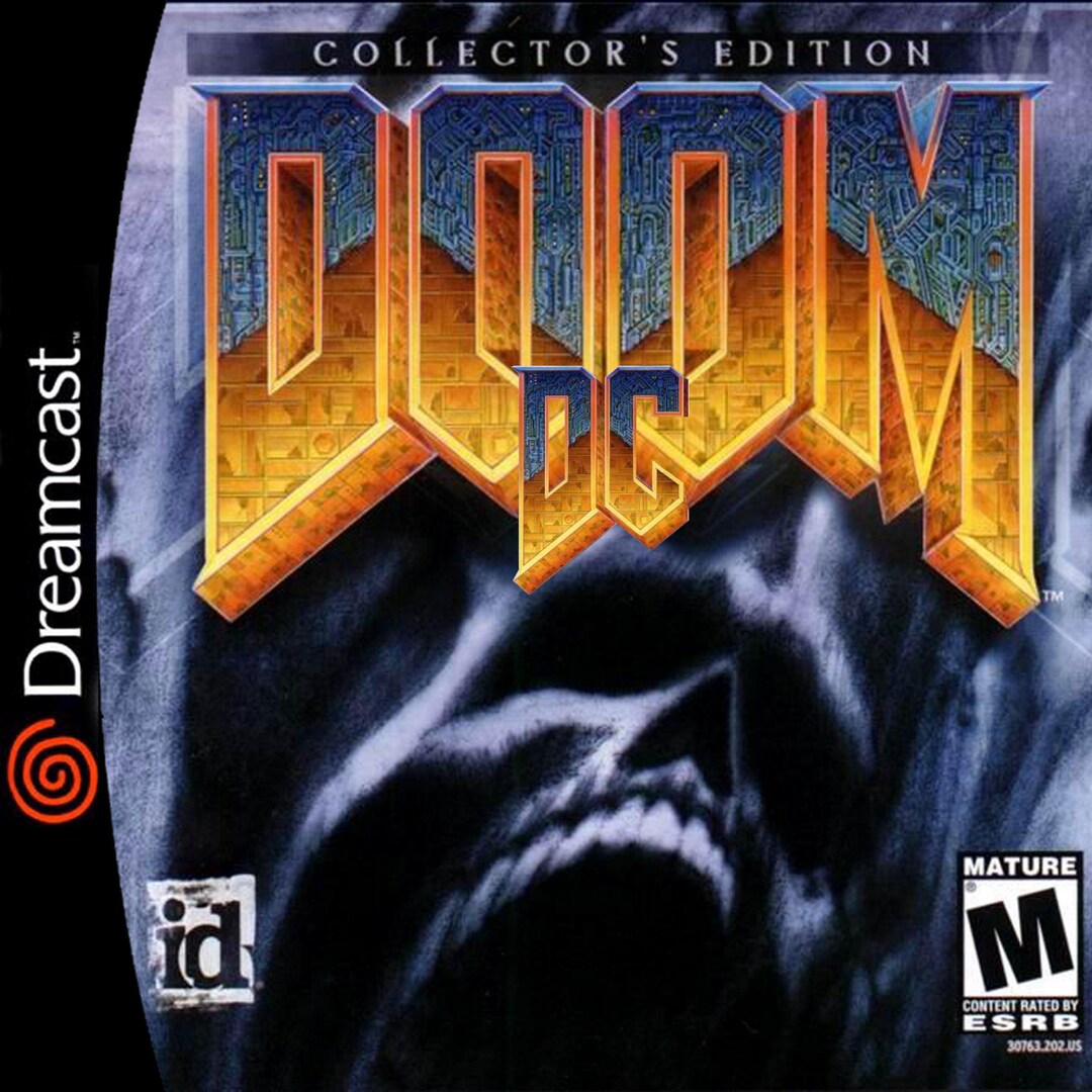 Doom Original Dreamcast Collection - 25 Games - FULL Color Front, Rear ...
