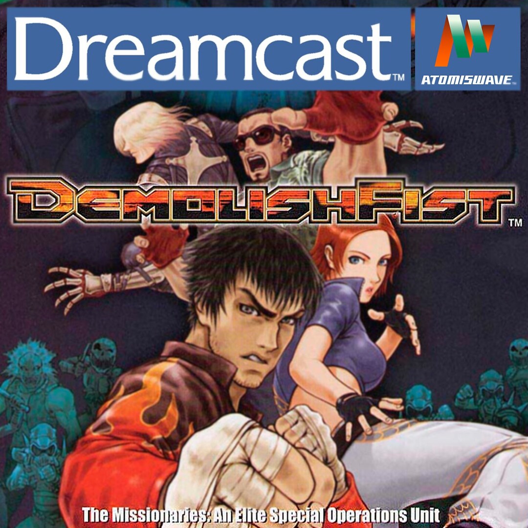 Demolish Fist Atomiswave Game for Dreamcast - Etsy