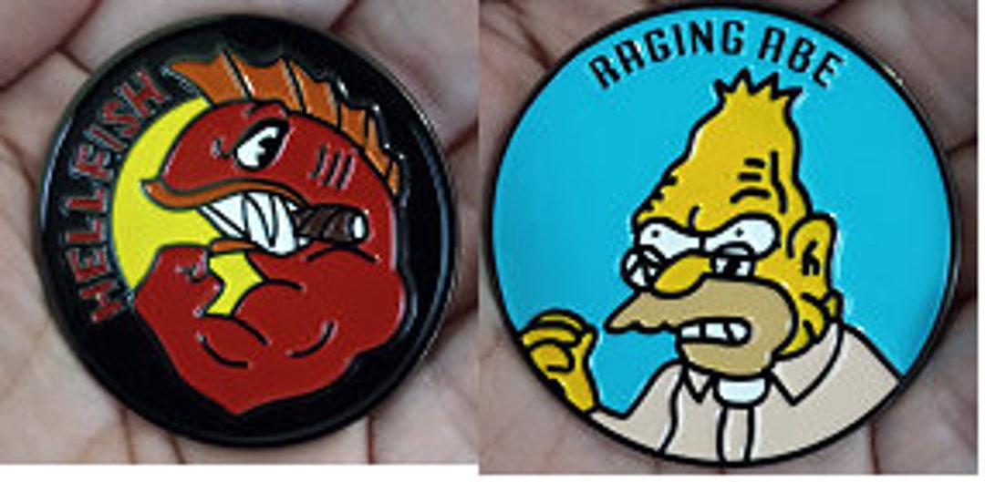 Grampa Simpsons Hellfish - Etsy