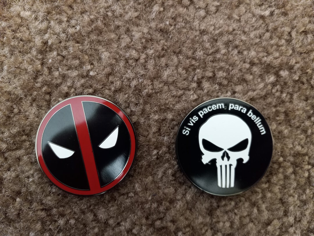Deadpool & Punisher Challenge Coin - Etsy