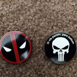 Deadpool & Punisher Challenge Coin - Etsy