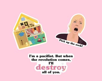 Phoebe Friends Sticker - Etsy