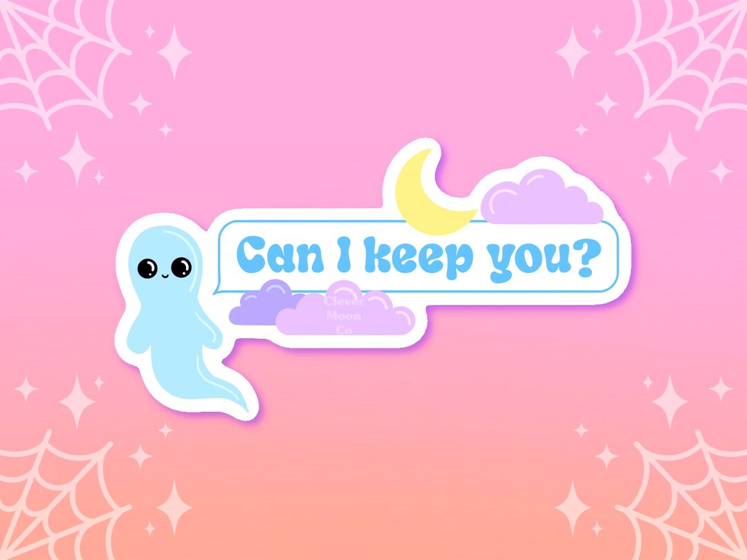Casper Sticker Halloween VINYL STICKER Waterproof - Etsy