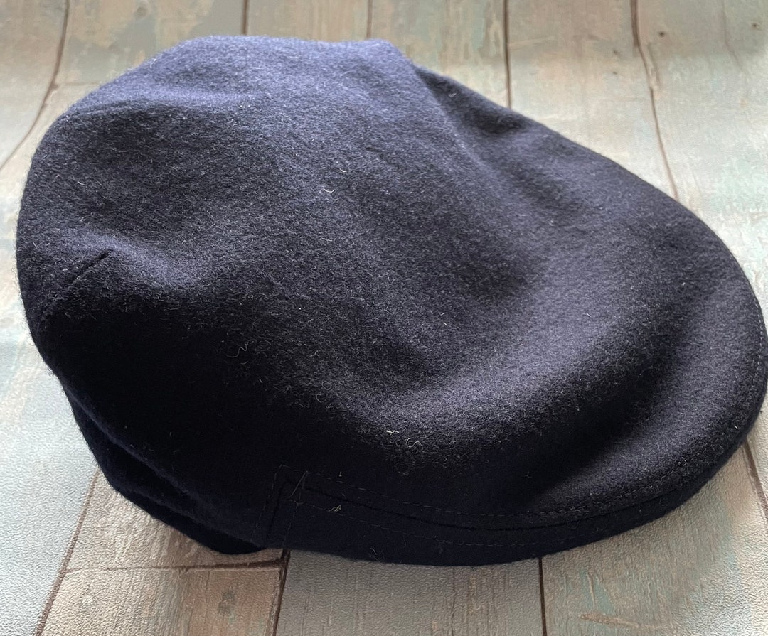 Vintage Peaked Flat Cap, Wool Cap, Retro Gift for Him. French Vintage ...