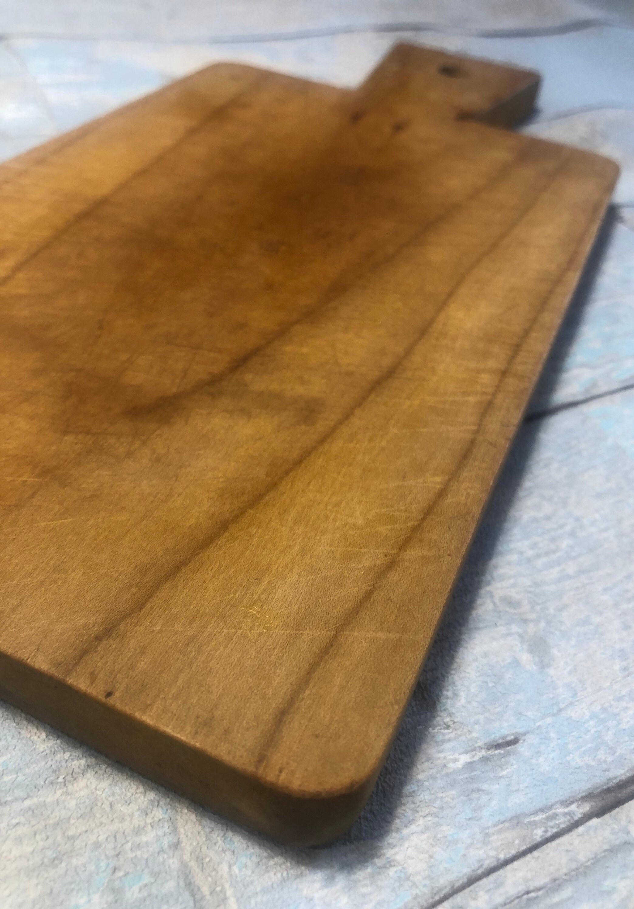 Vintage Breadboard, French Vintage Rustic Wooden Cutting Board With ...