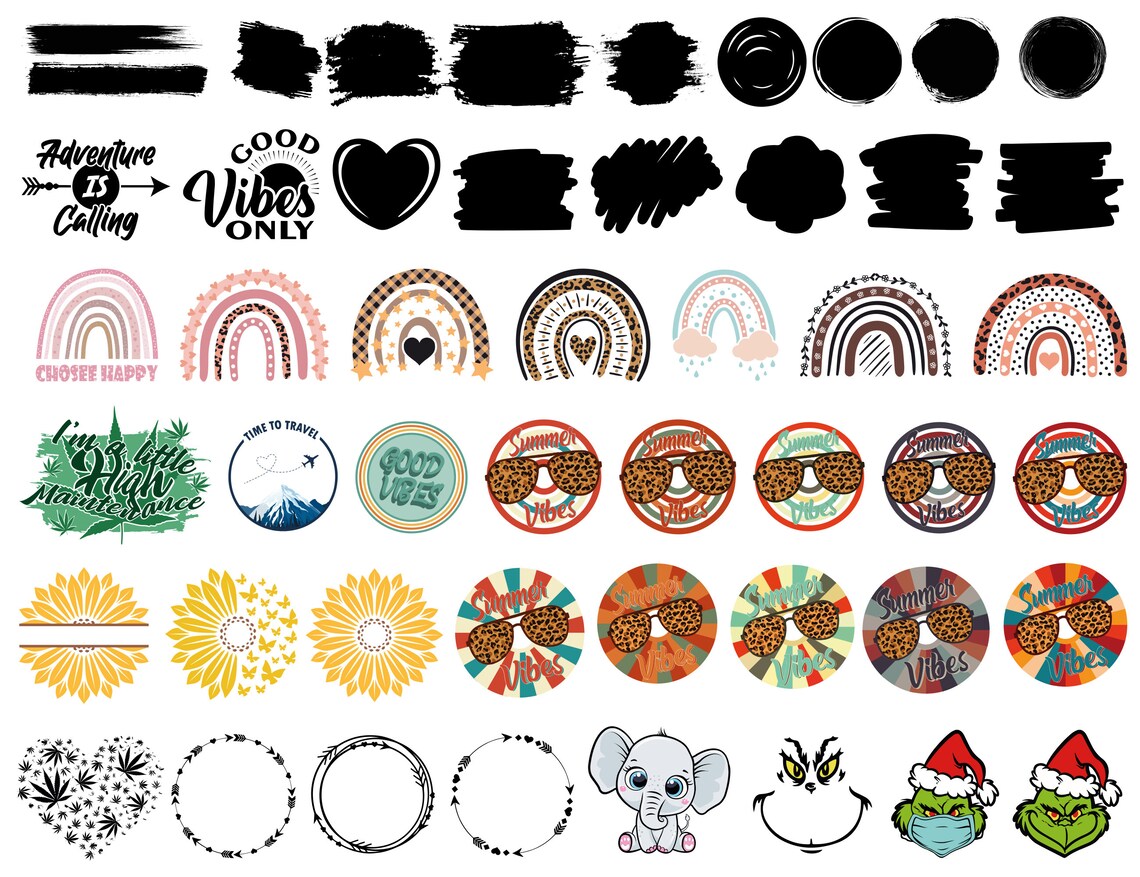 120 Keychain Svg Bundle Key Ring Svg Keychain Pattern Svg - Etsy