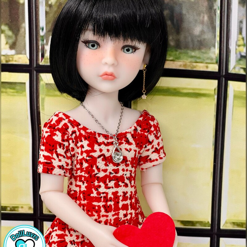 Ruby Red Doll - Etsy