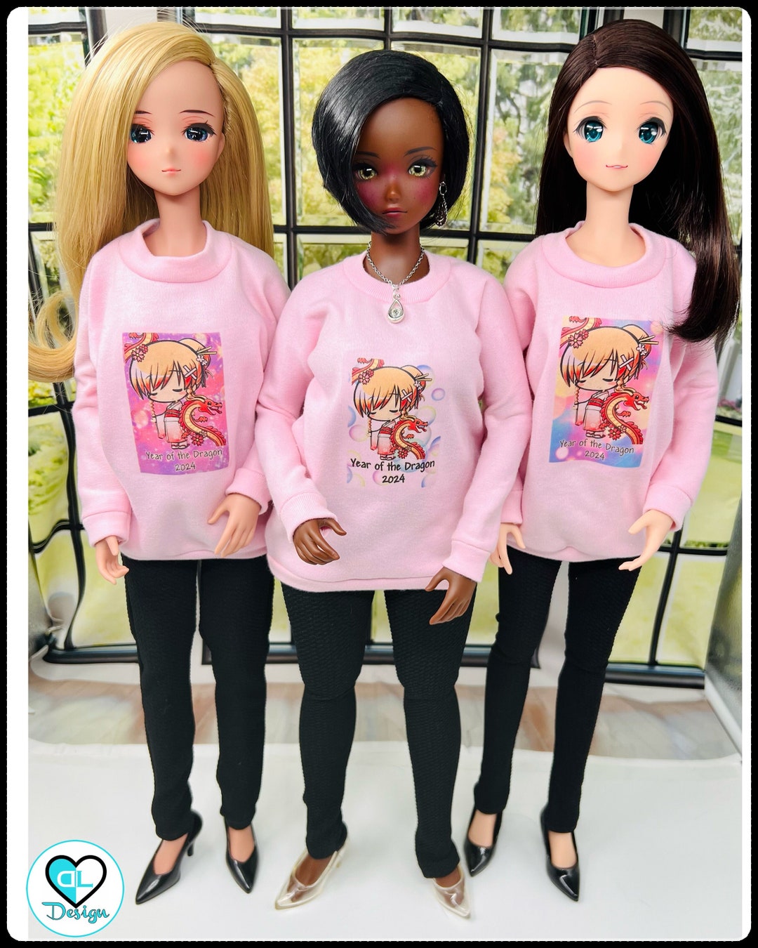 Year of the Dragon Smart Doll/pear Body Sweatshirts 1:3 Scale Doll - Etsy