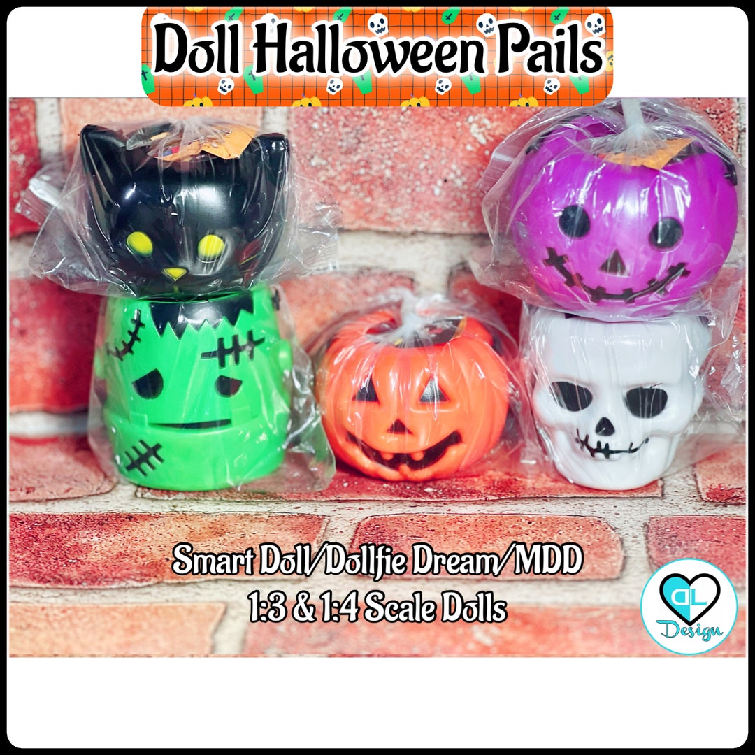 SD BJD Halloween Pails With Candy for Smart Doll/dollfie Dream/dds 1/3 ...