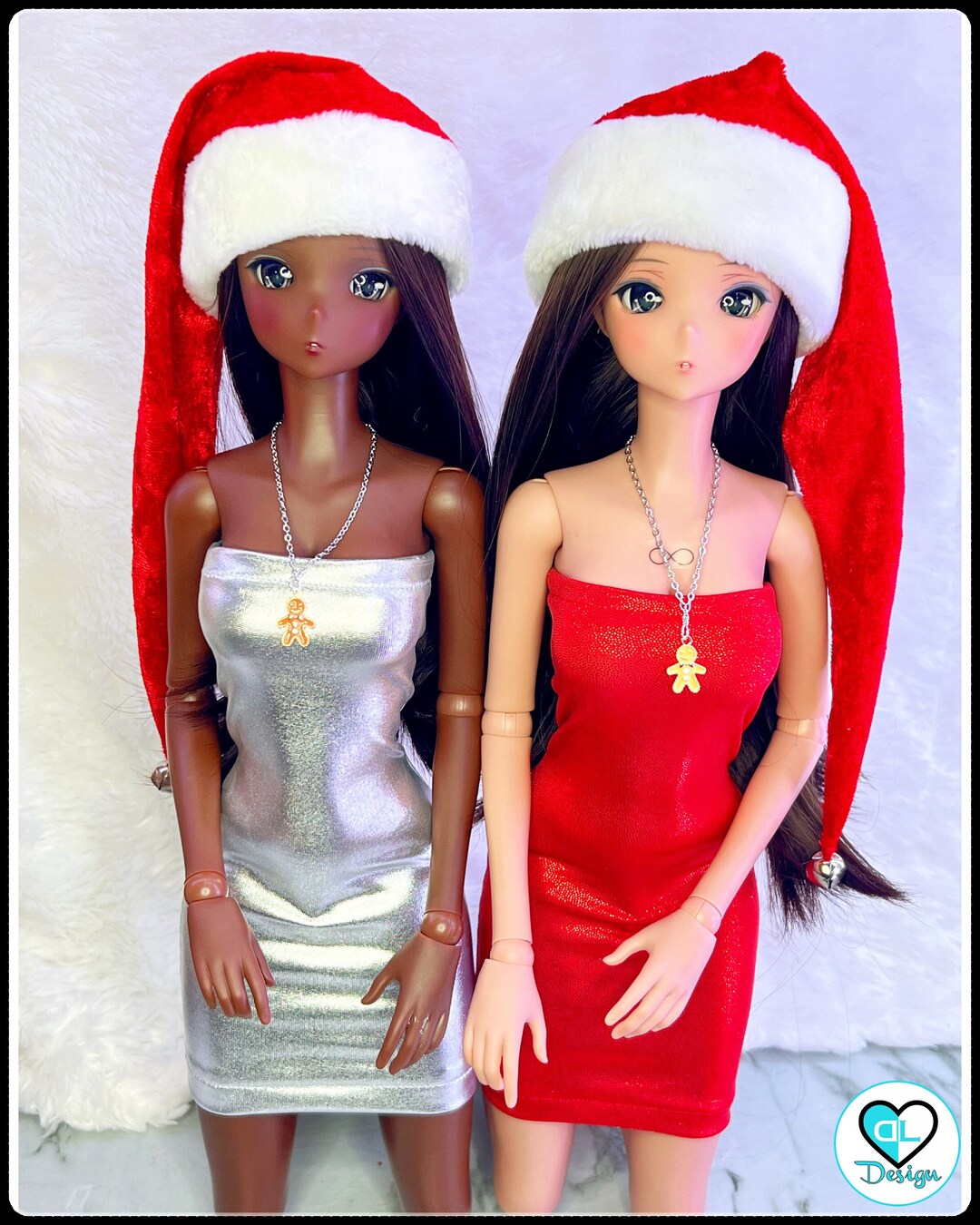 SD BJD Gingerbread Man Doll Necklaces for Smart Doll/dollfie Dream/mini ...