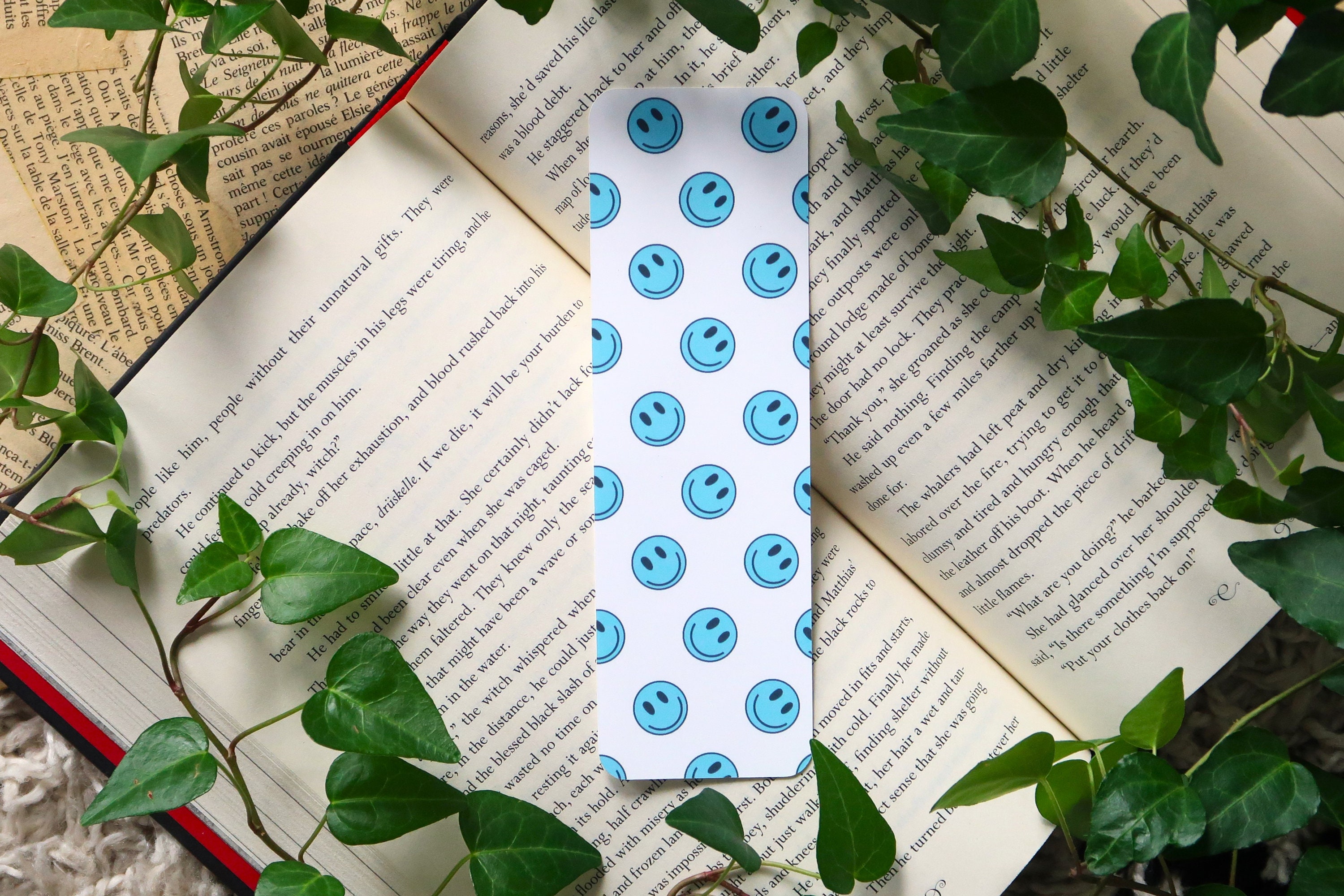 Multi-colored Smiley Bookmarks, Laminated Bookmarks, Smiley Bookmarks ...