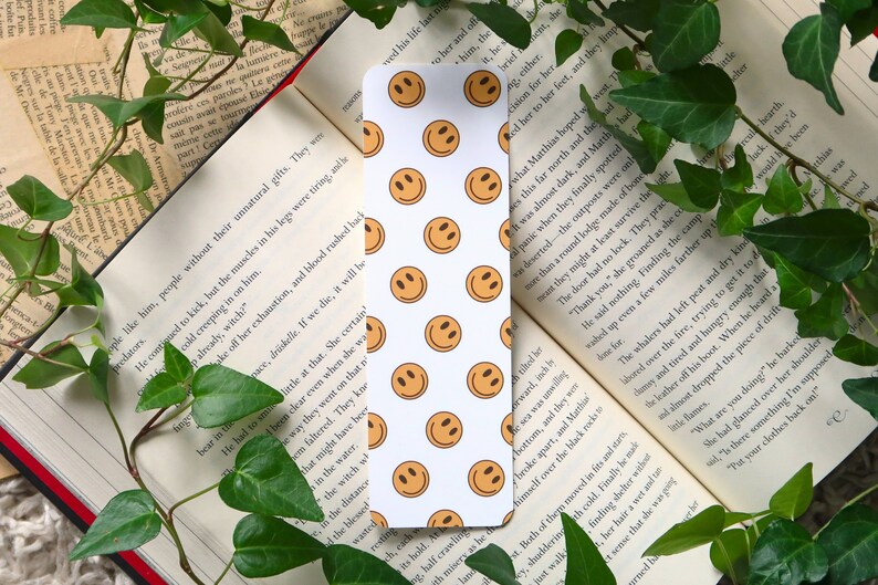 Multi-colored Smiley Bookmarks, Laminated Bookmarks, Smiley Bookmarks ...