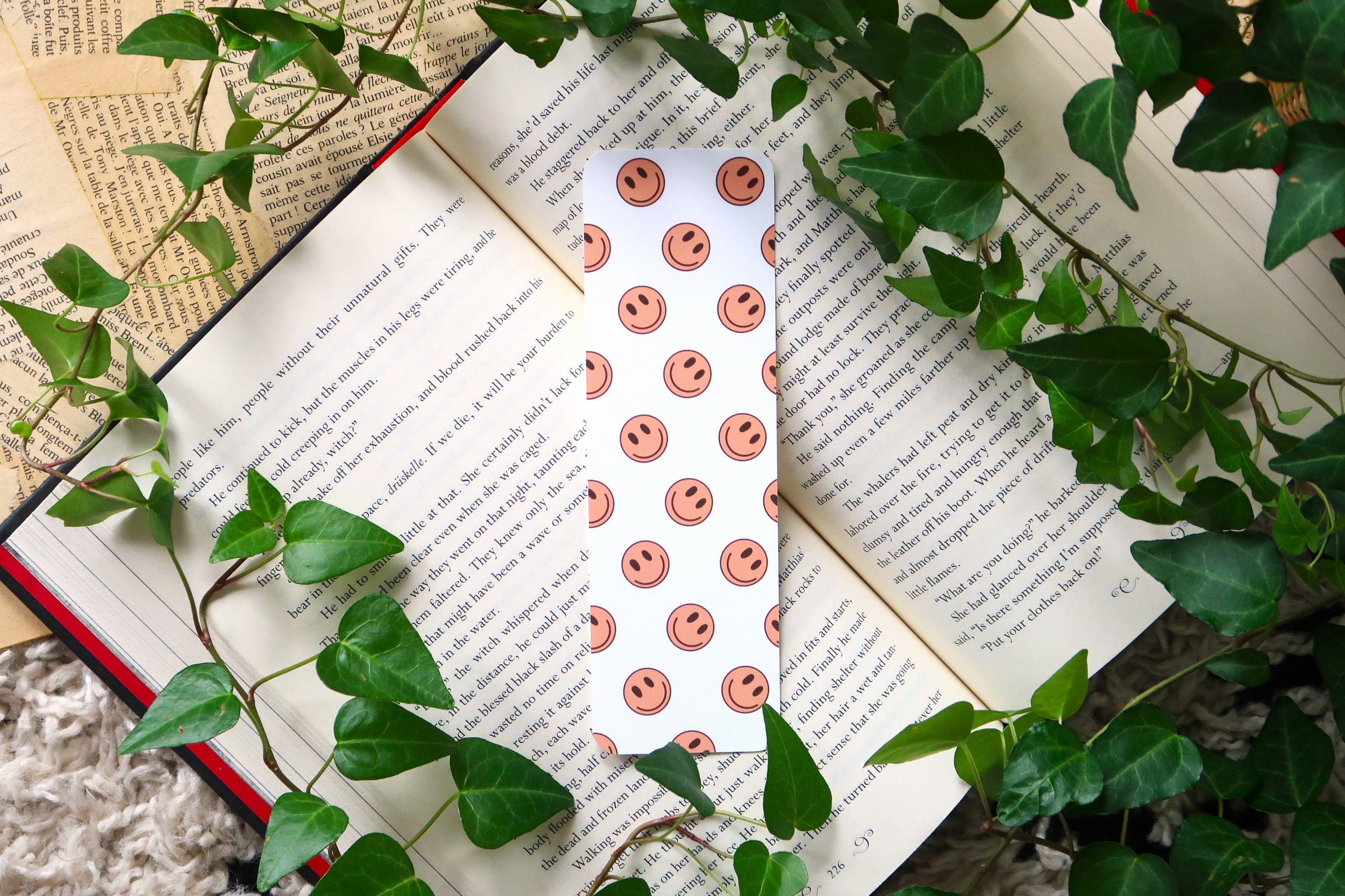 Multi-colored Smiley Bookmarks, Laminated Bookmarks, Smiley Bookmarks ...