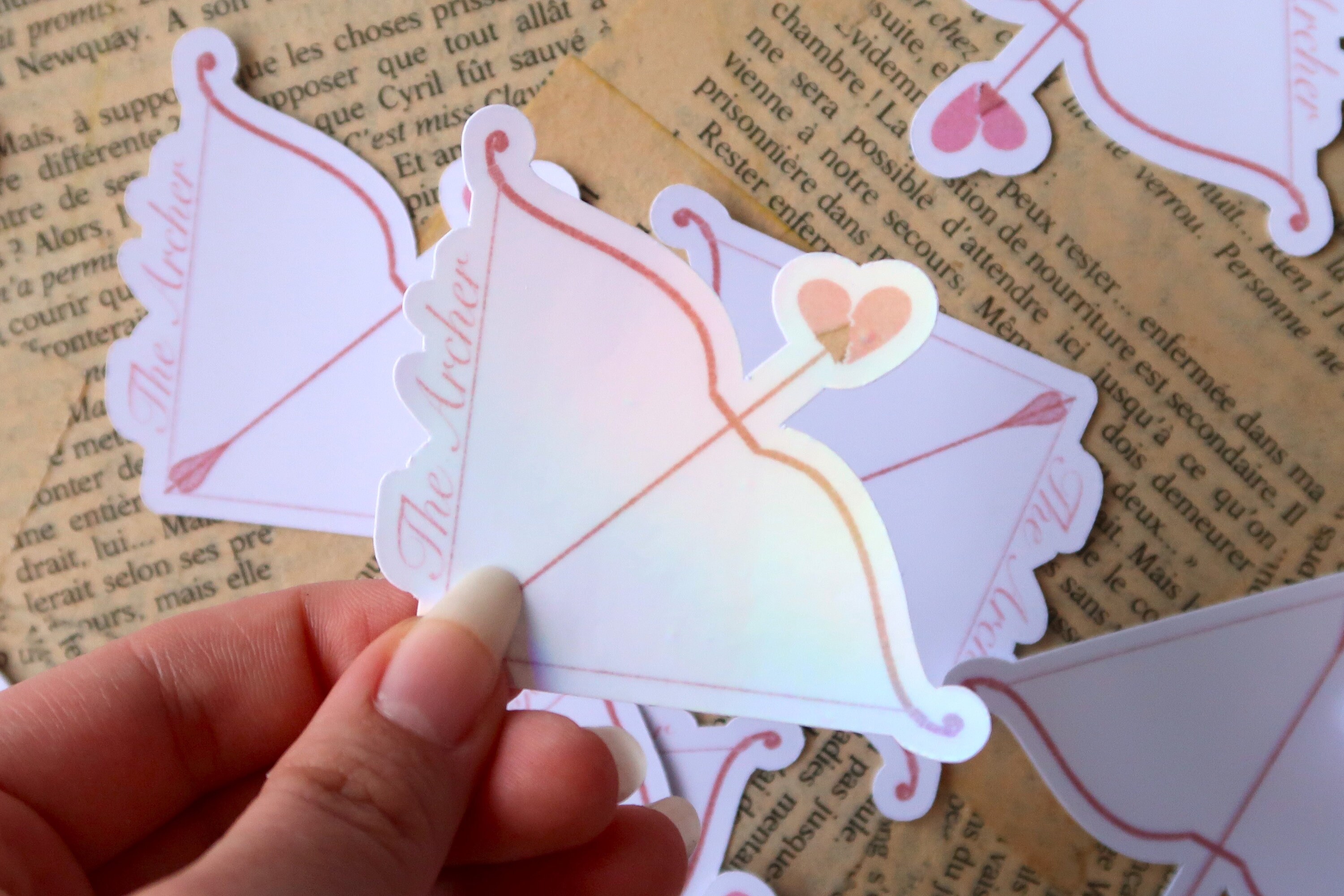 The Archer Sticker, Once Upon a Broken Heart, the Ballad of Never After ...