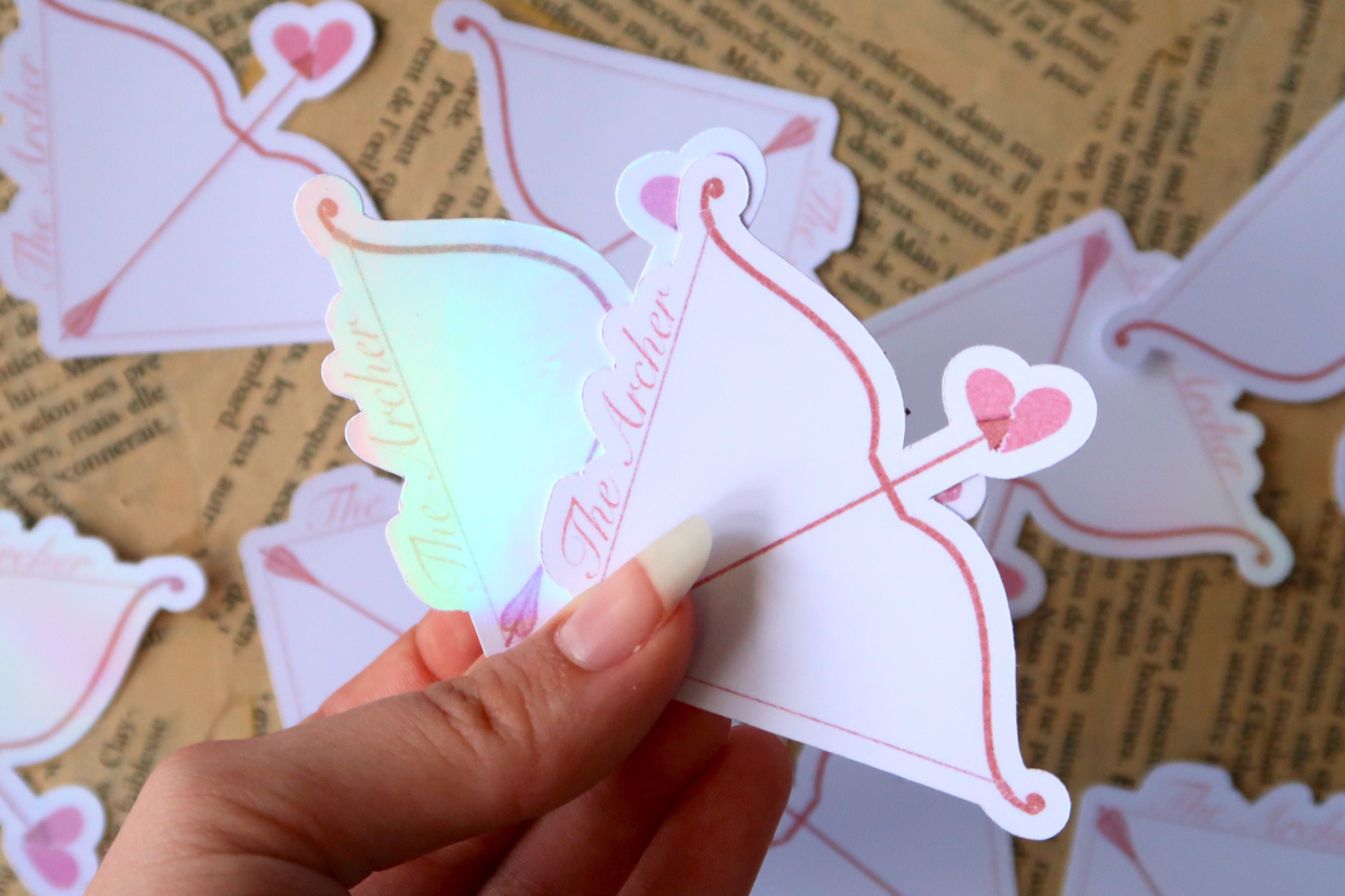 The Archer Sticker, Once Upon a Broken Heart, the Ballad of Never After ...