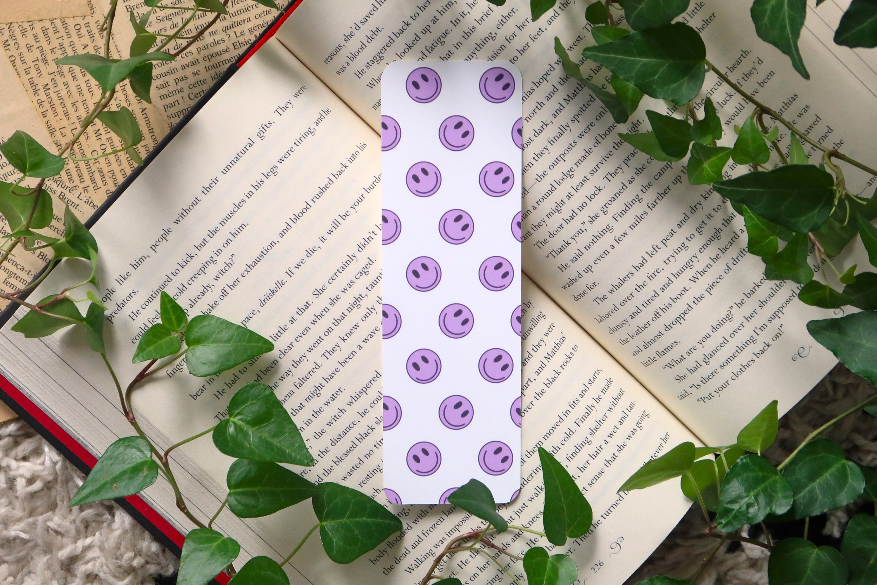 Multi-colored Smiley Bookmarks, Laminated Bookmarks, Smiley Bookmarks ...