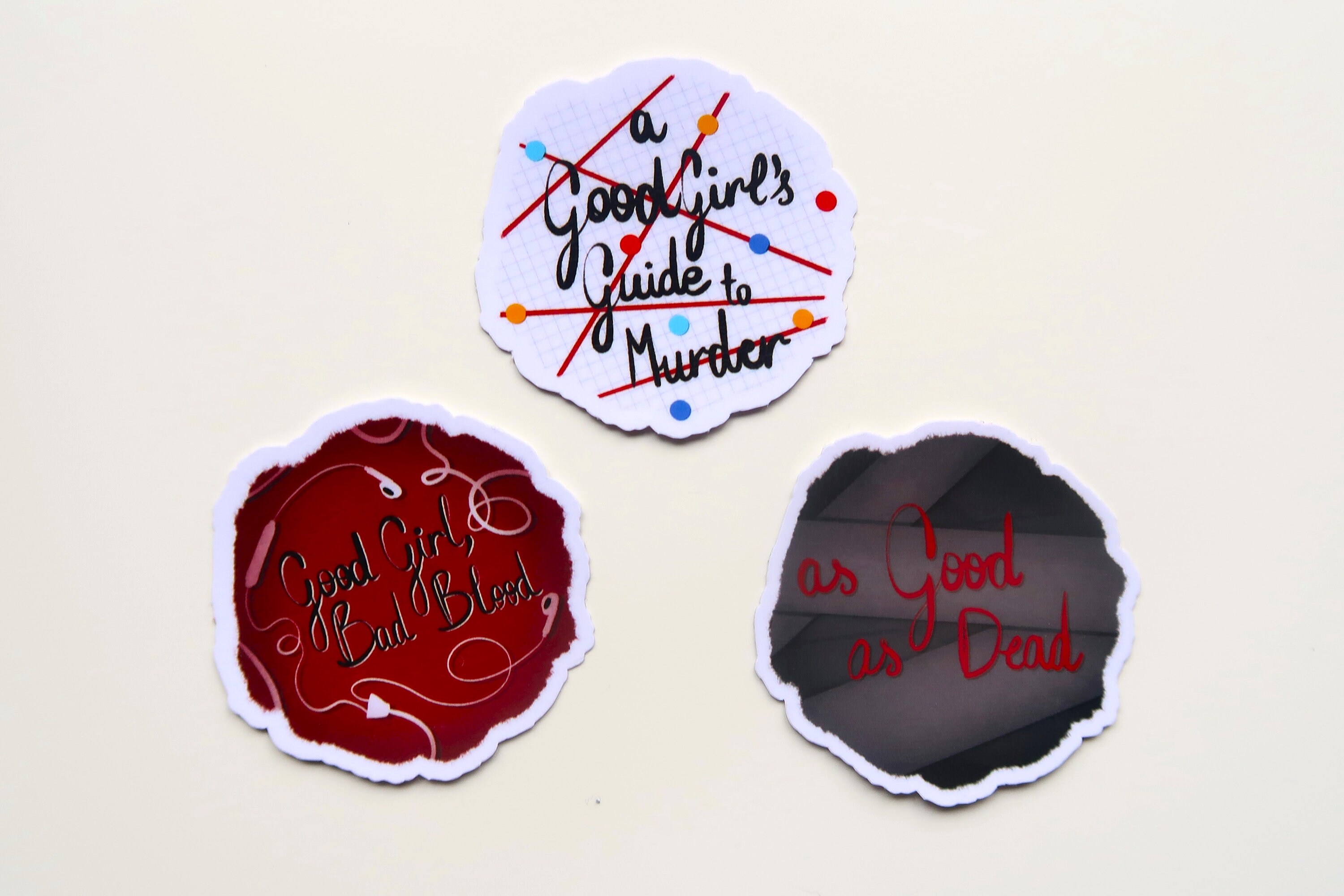 A Good Girl's Guide to Murder by Holly Jackson Inspired Stickers ...