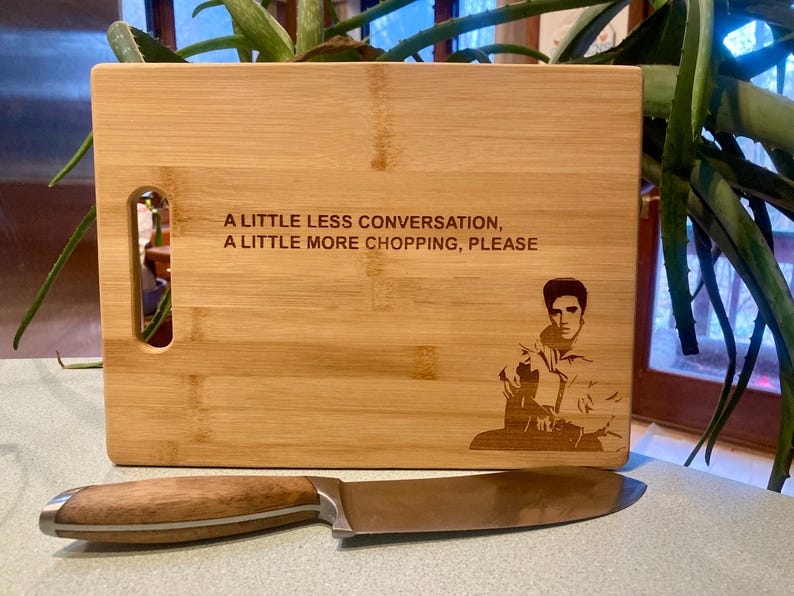 ELVIS Cutting Board - Etsy