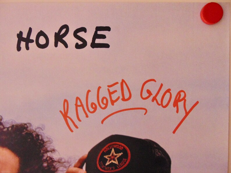 Neil Young and Crazy Horse ragged Glory 1990 Reprise Records Original ...