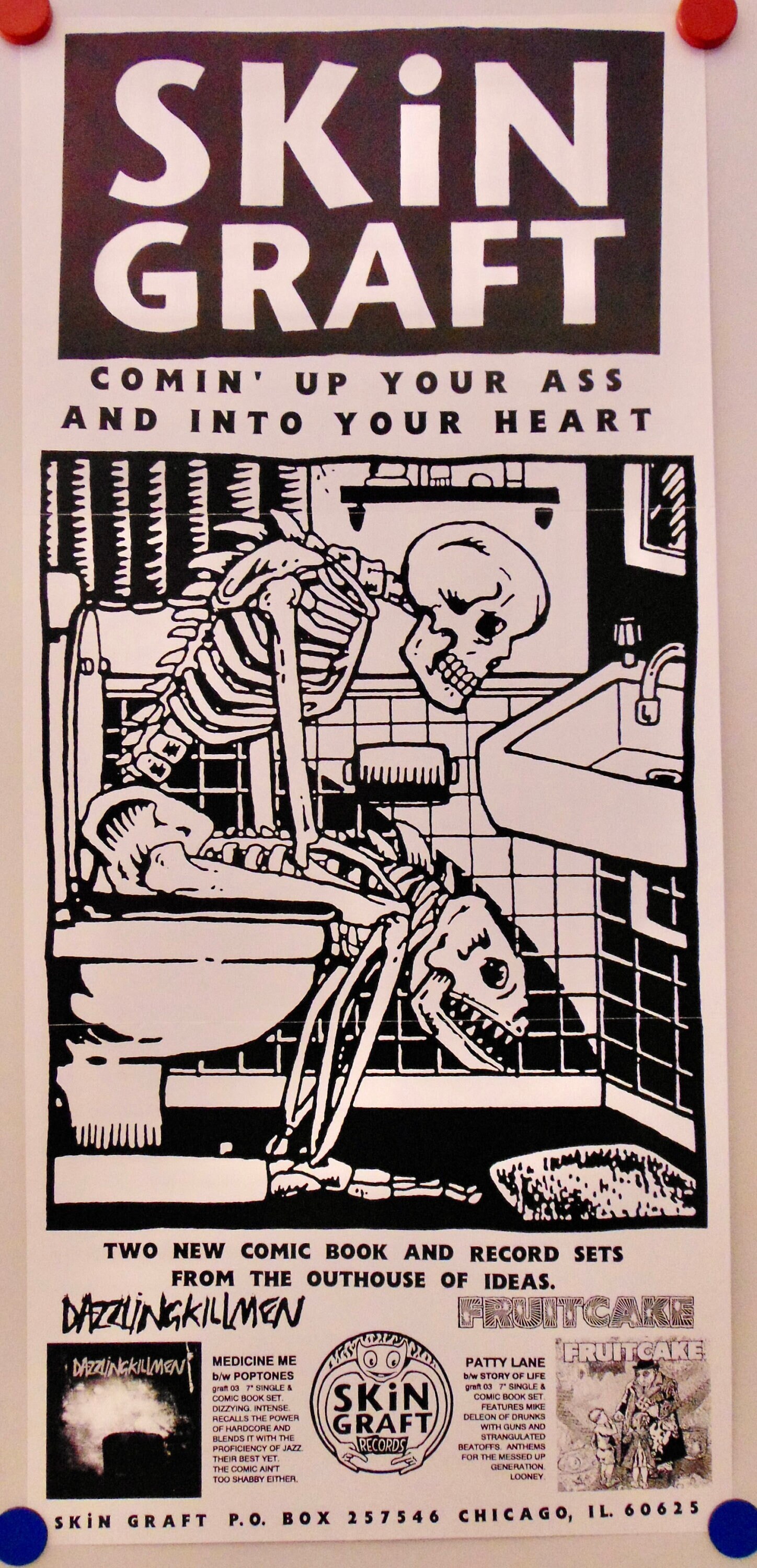 SKIN GRAFT Records and Comics Dazzling Killmen & Fruitcake - Etsy