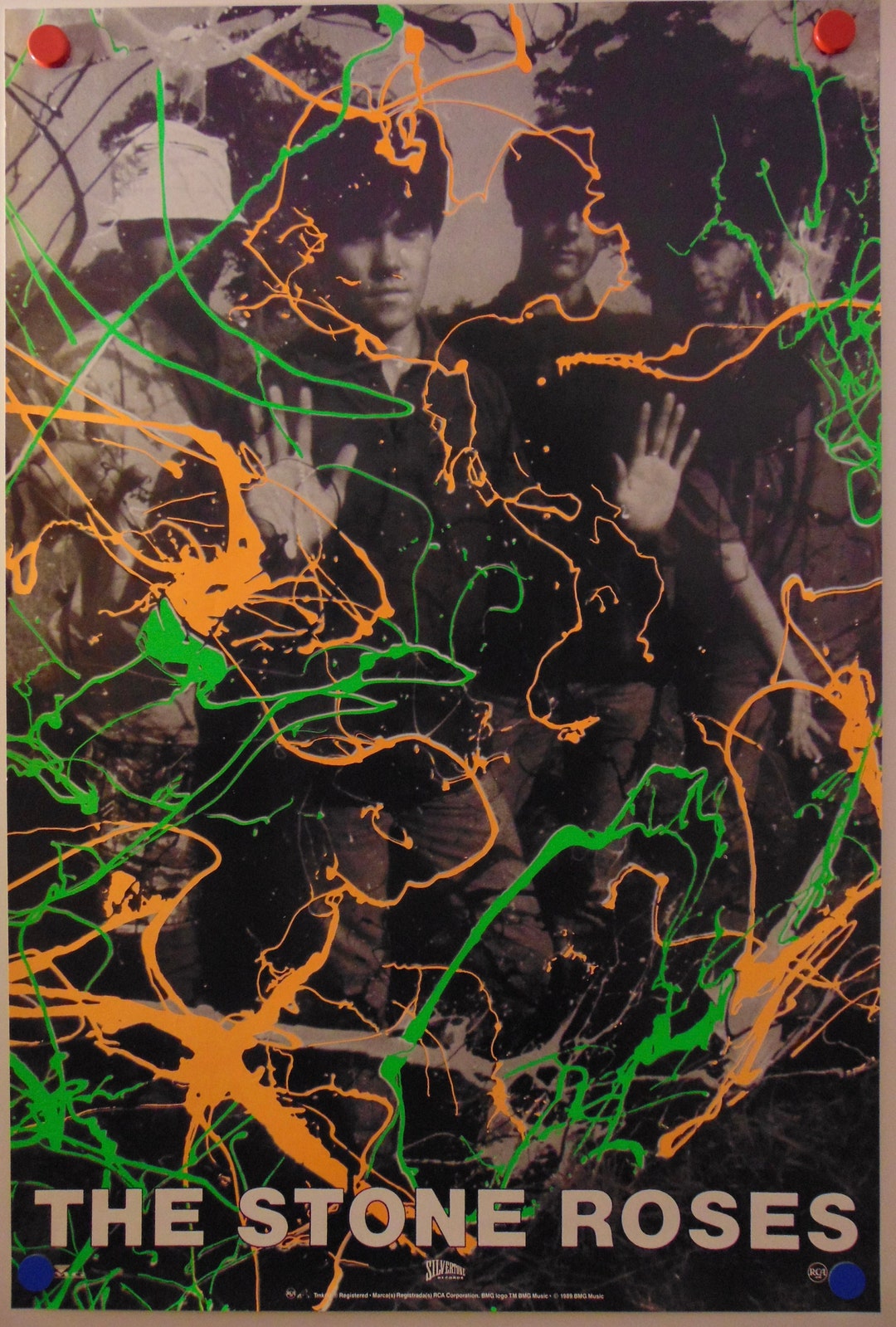 The Stone Roses Debut Album 1989 Silvertone Records Original Record ...